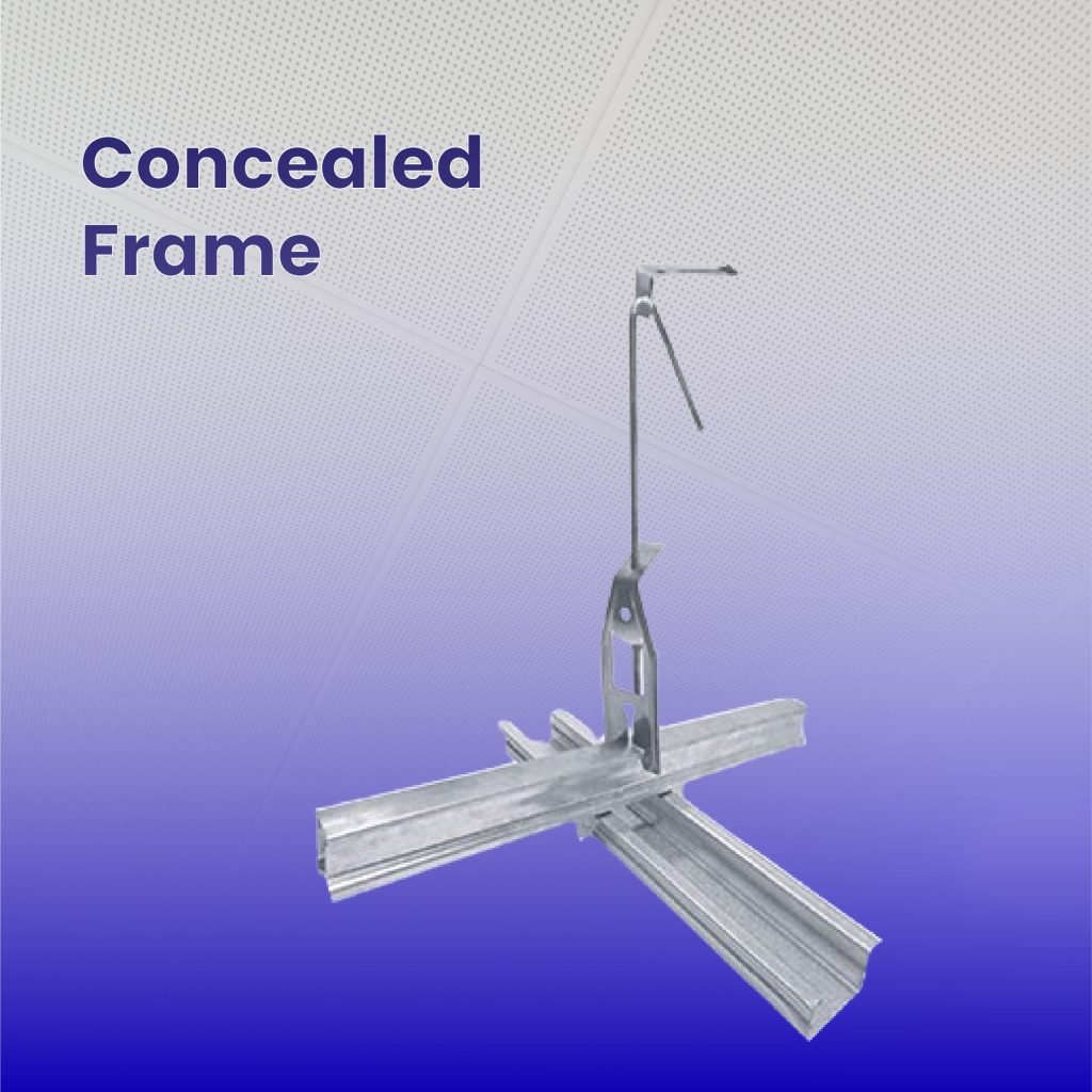 Rangka Plafon Concealed - DPS Interdesign